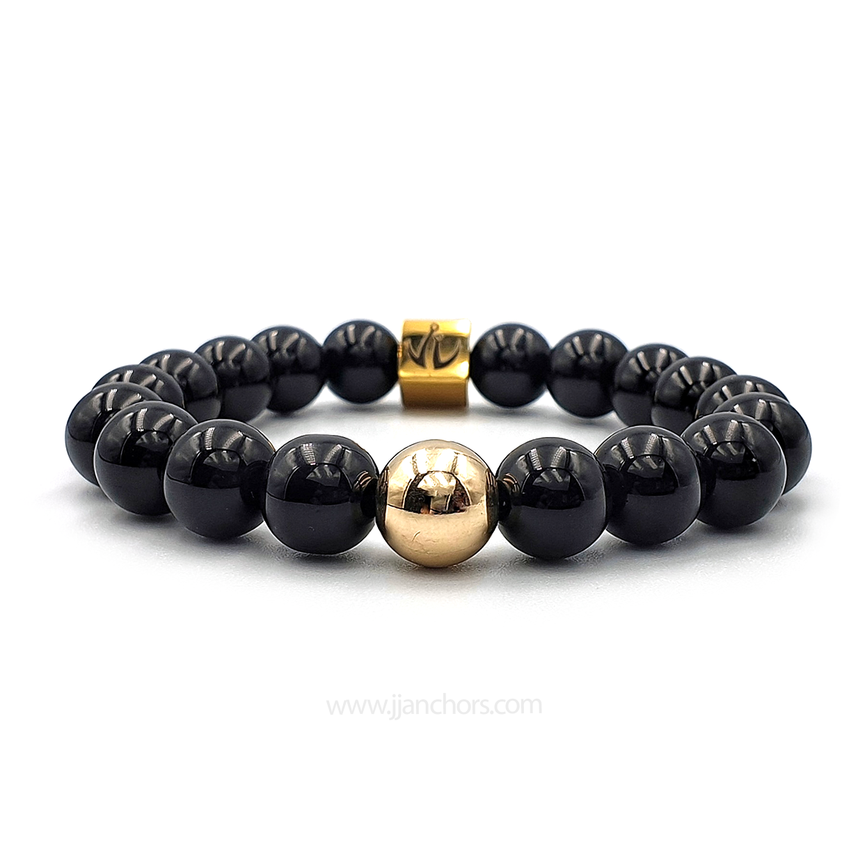 Adonis - Black Onyx | 12K Gold – JJ Anchors